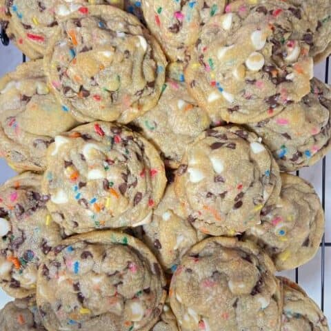 White Chocolate Chip Cookies - Sprouts and Sprinkles